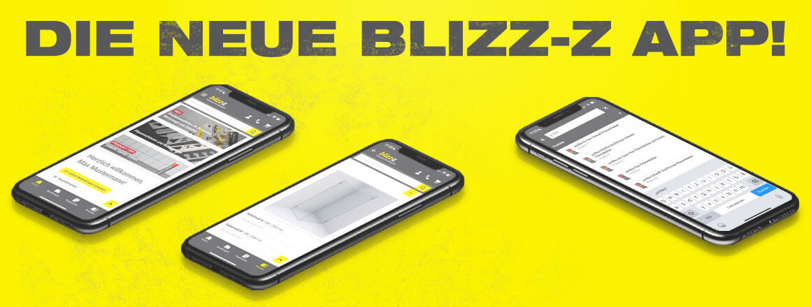 Die neue blizz-z App